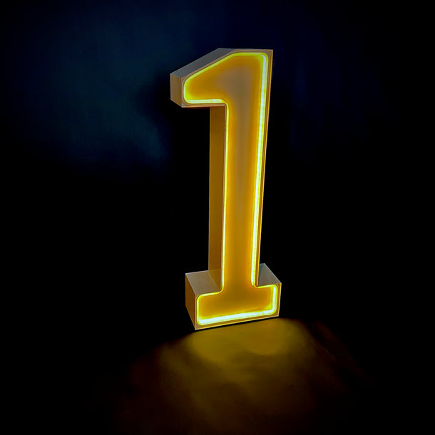 Light Up Numbers – DJ Warehouse Hire