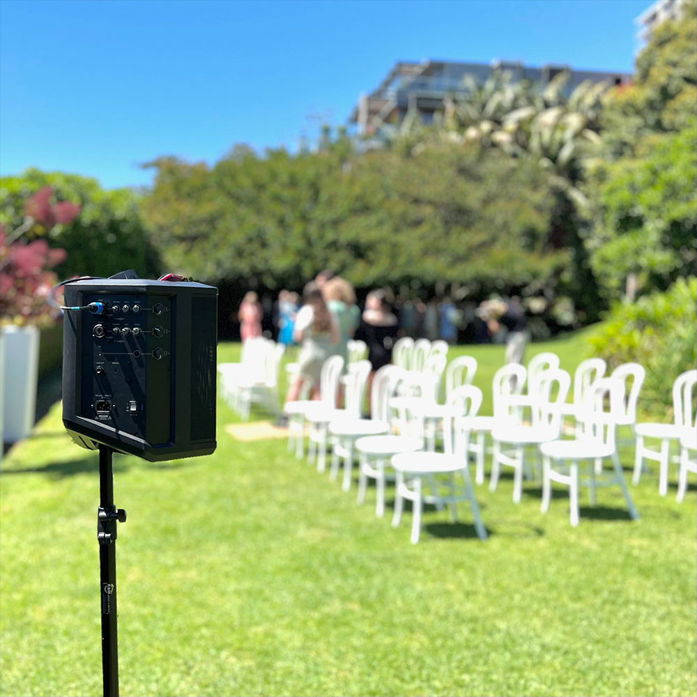 Portable PA System – DJ Warehouse Hire