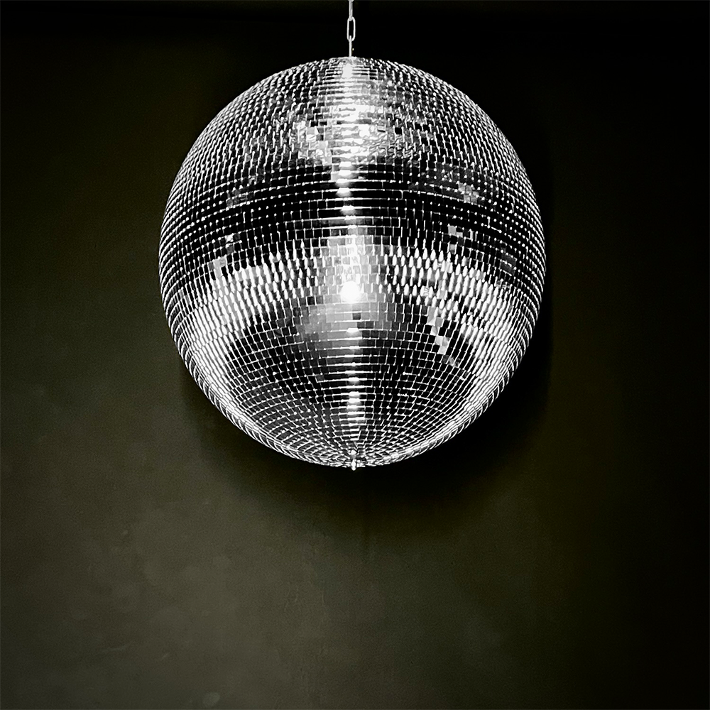 Silver Disco Ball (50cm) – DJ Warehouse Hire